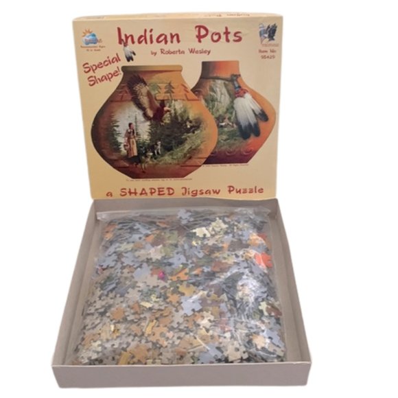 Sunsout | Games | Sunsout Indian Pots 00 Pc Jigsaw Puzzle | Poshmark